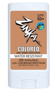 SPF 50+ Tan Colored Facestick – Zinka Sunscreen